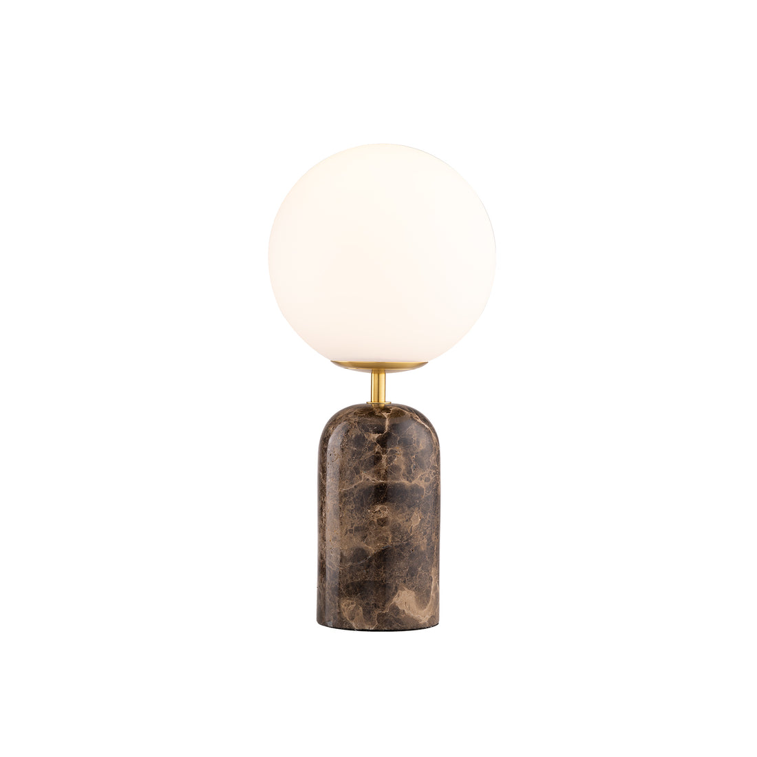 Soren Brown Marble Desk Lamp