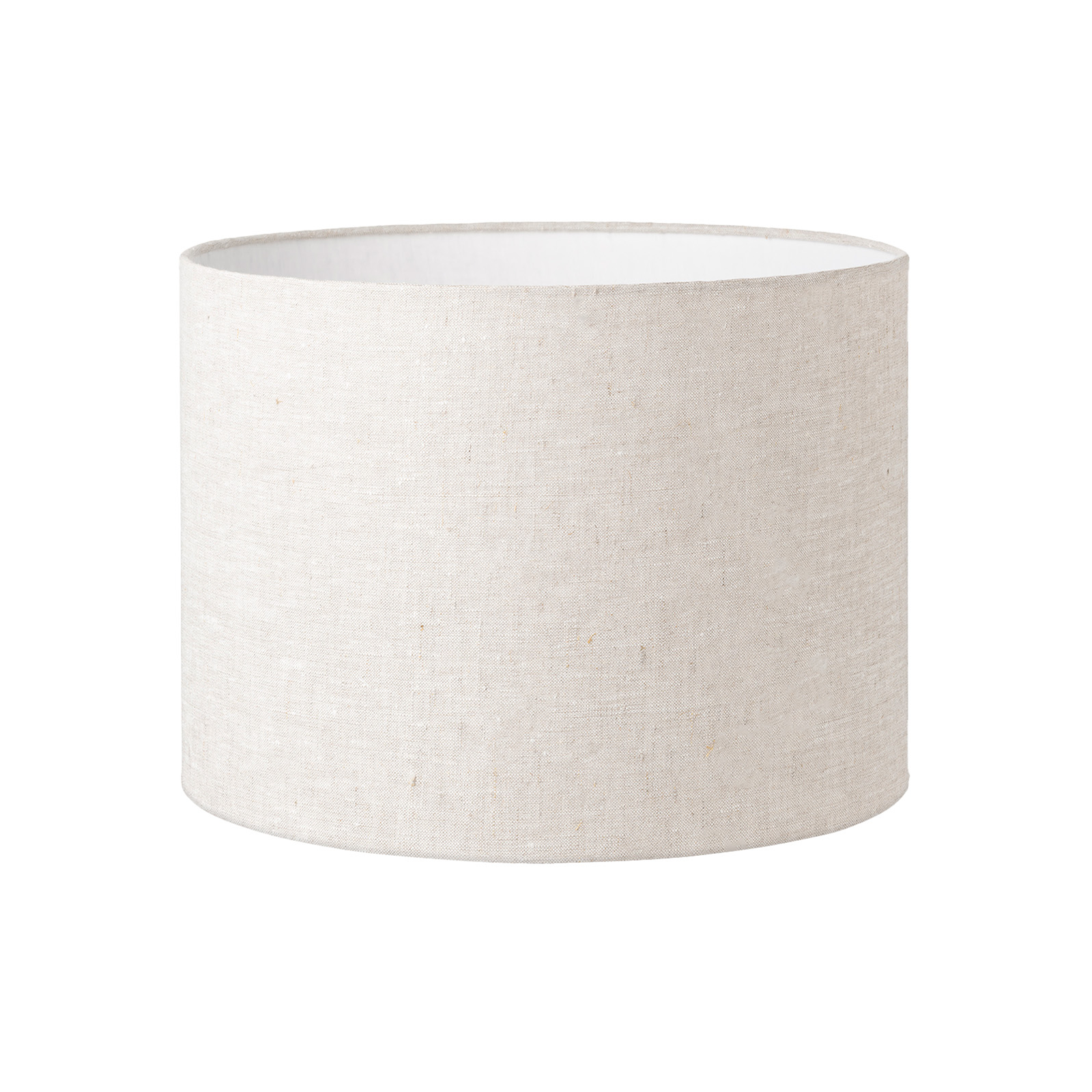 25CM Oatmeal Linen Cylinder Lamp Shade